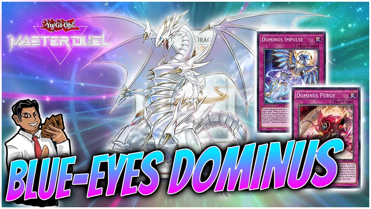 [🔴LIVE] BLUE EYES DOMINUS DESTROY THE META | Yugioh Masterduel ...