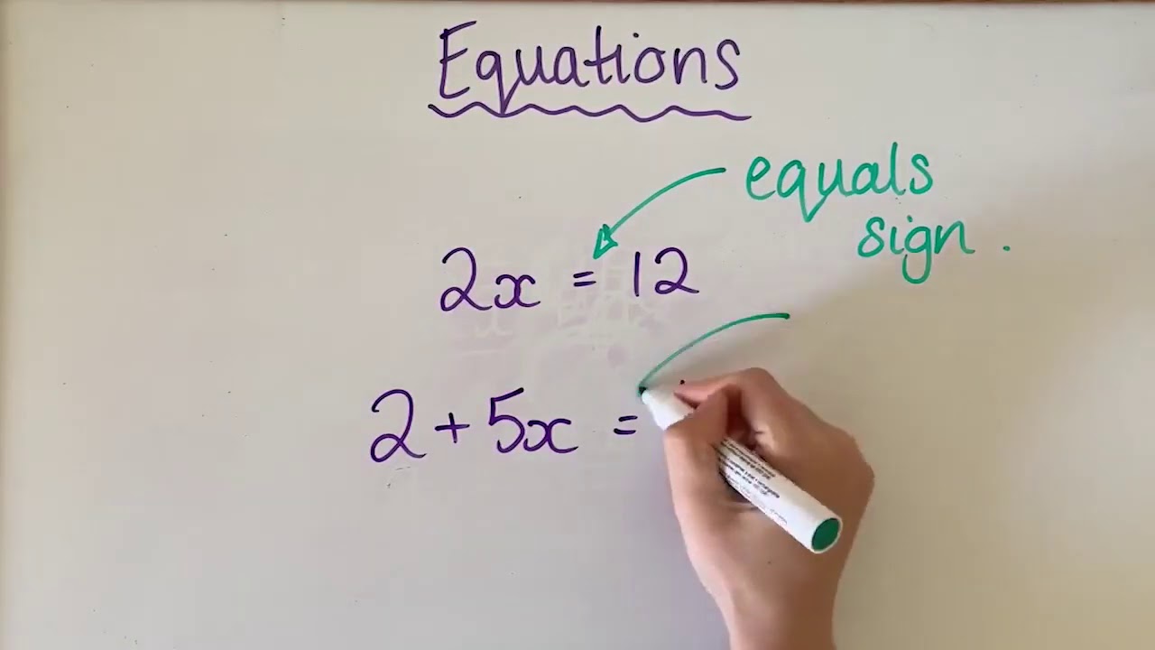 Algebra - Equations - YouTube