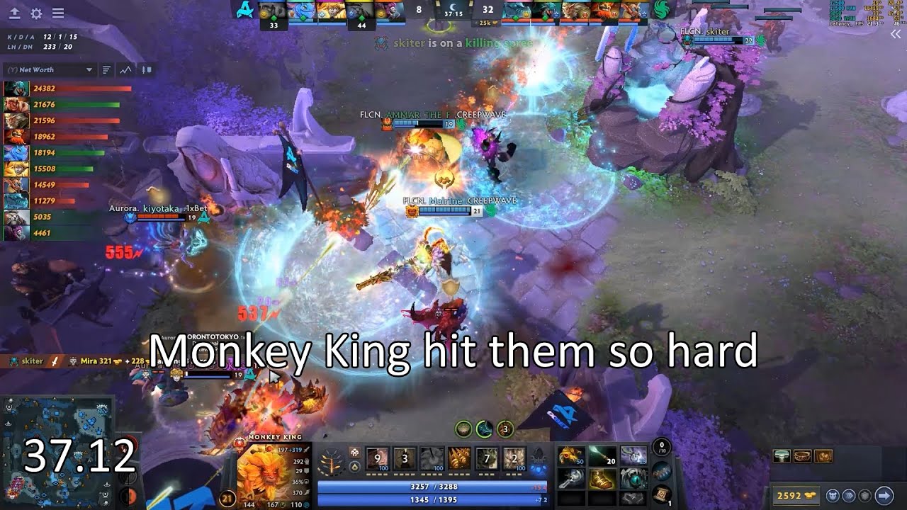 Monkey King Mid Vs Puck, Dota 2 Spectator 81 - YouTube