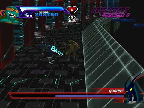 TMNT 2003 Mikey VS Quarry - YouTube