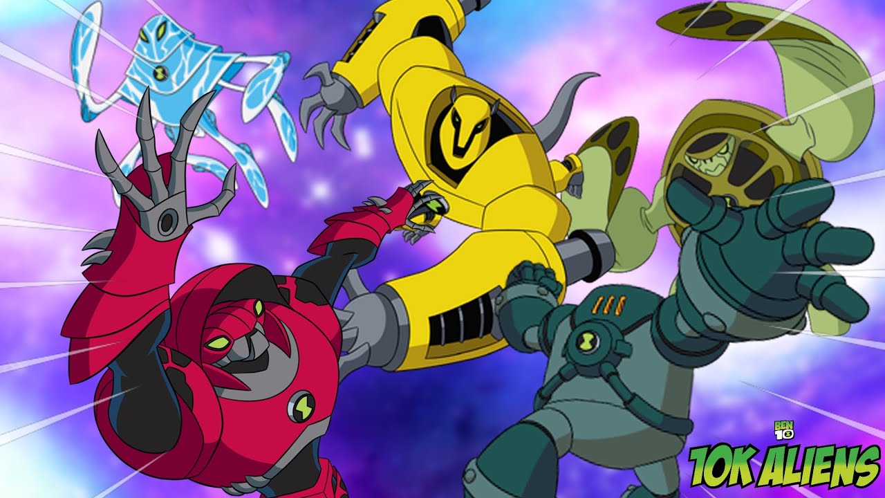 Rediseñe a los Alien de la Galaxia de Andrómeda 🌌 | Ben 10 K Aliens - YouTube