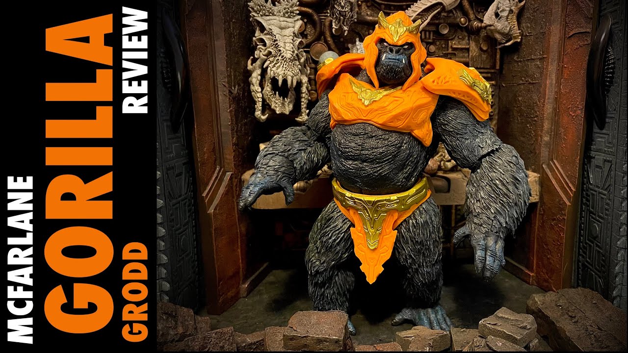 McFarlane Gorilla Grodd- Page Punchers- Mega Figure- Review - YouTube