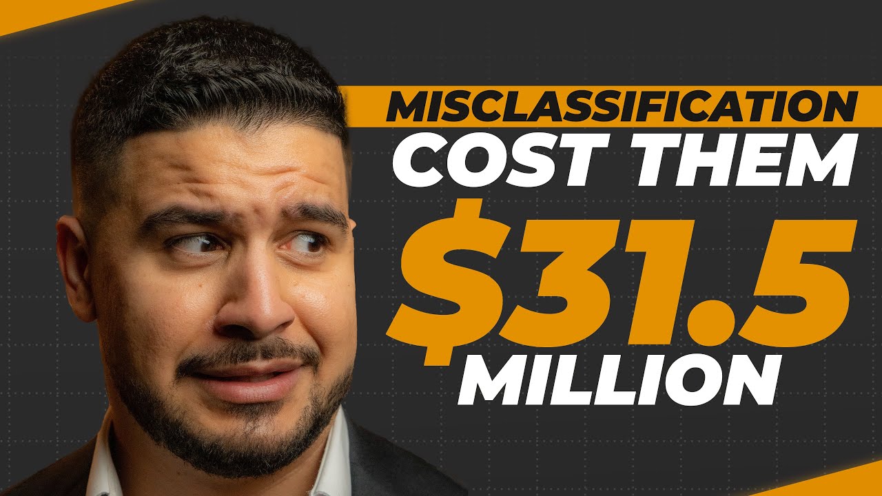 THESE companies paid $31.5 million for misclassifying employees - YouTube
