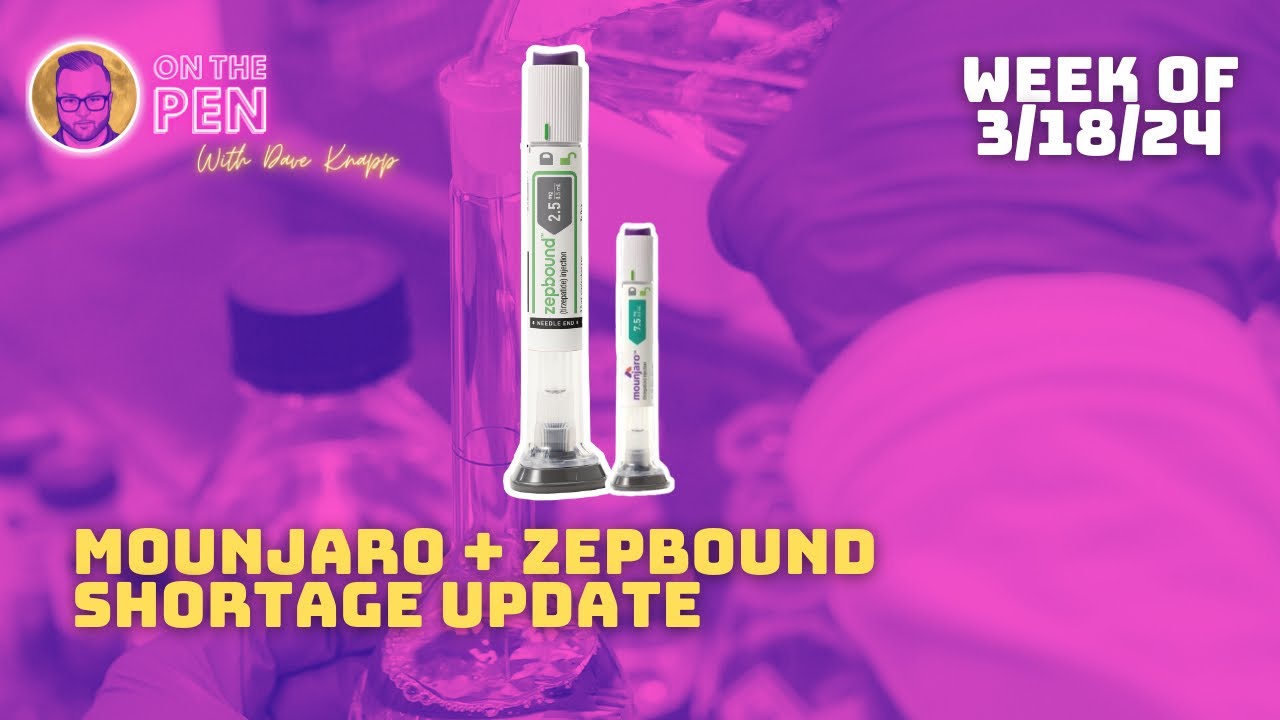 #Zepbound and #Mounjaro Shortage Update - YouTube