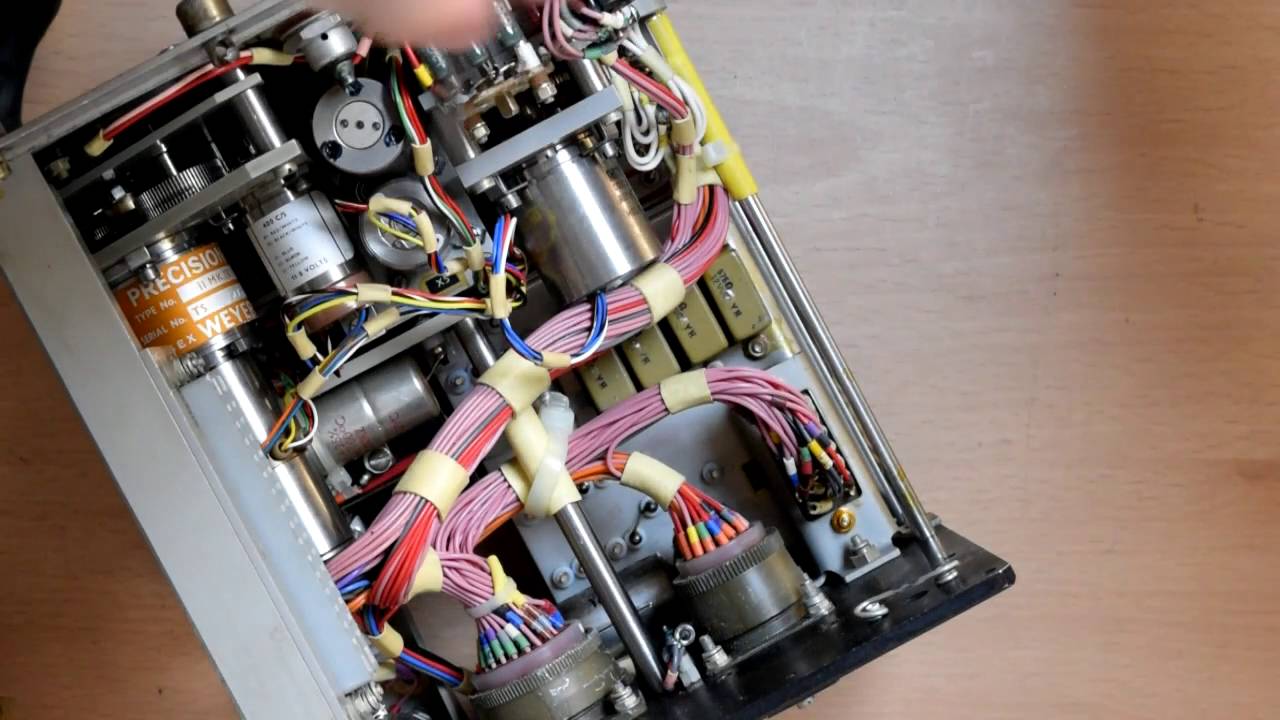 Doppler radar control box teardown - YouTube