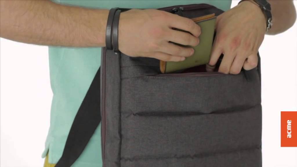 ACME PEAK Messenger bag-backpack EN - YouTube