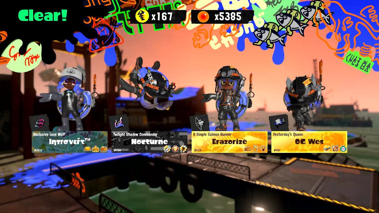 Salmon Run Freelance #103 (Marooners Bay) - Splatoon 3 - YouTube