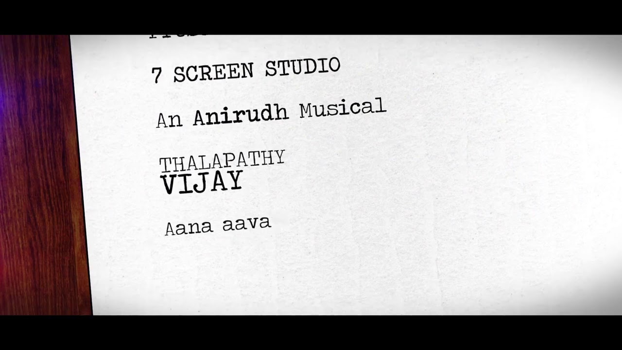 Vaathi Raidu master movie song official - YouTube