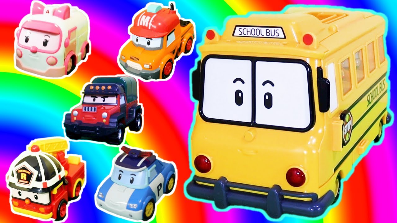 Have fun driving together | Robocar POLI, 로보카폴리, ロボカーポリー, Робокар Поли ...