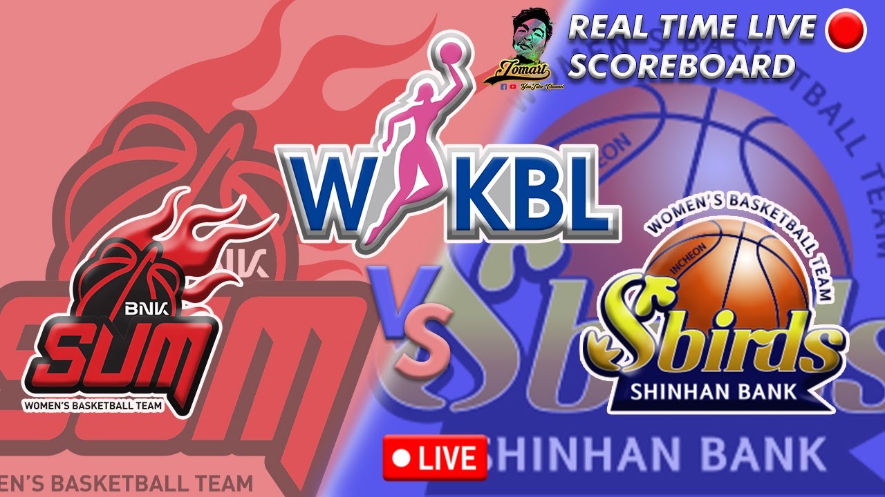 🔴WKBL LIVE BUSAN BNK SUM VS INCHEON SHINHAN BANK SBIRDS WOMENS KOREAN ...