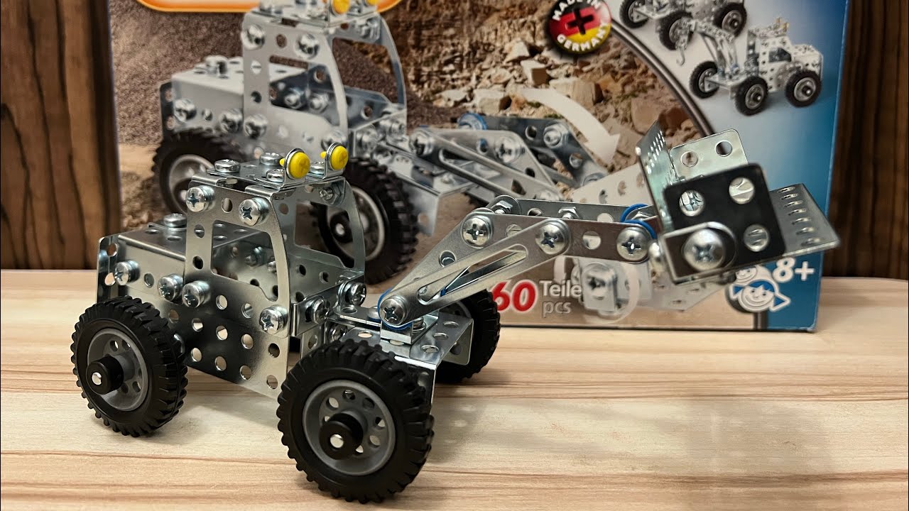 Eitech Steel Mini Backhoe - YouTube