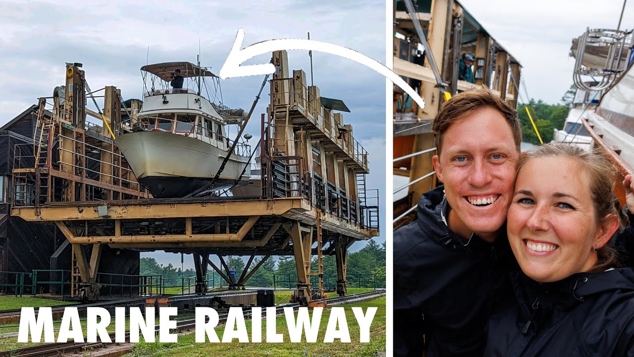 The Most UNIQUE "Lock" in NORTH AMERICA (The Big Chute Marine Railway ...