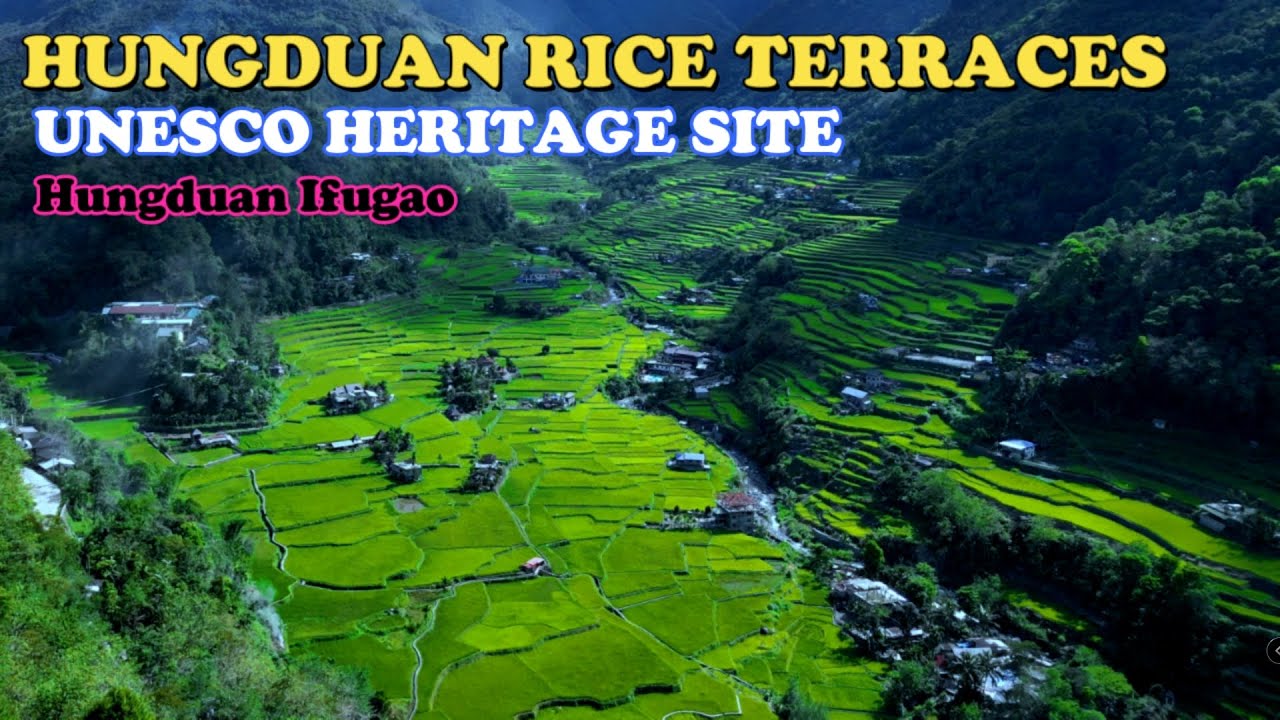 HUNGDUAN RICE TERRACES/ UNESCO HERITAGE SITE/ Hungduan, Ifugao / lei ji ...