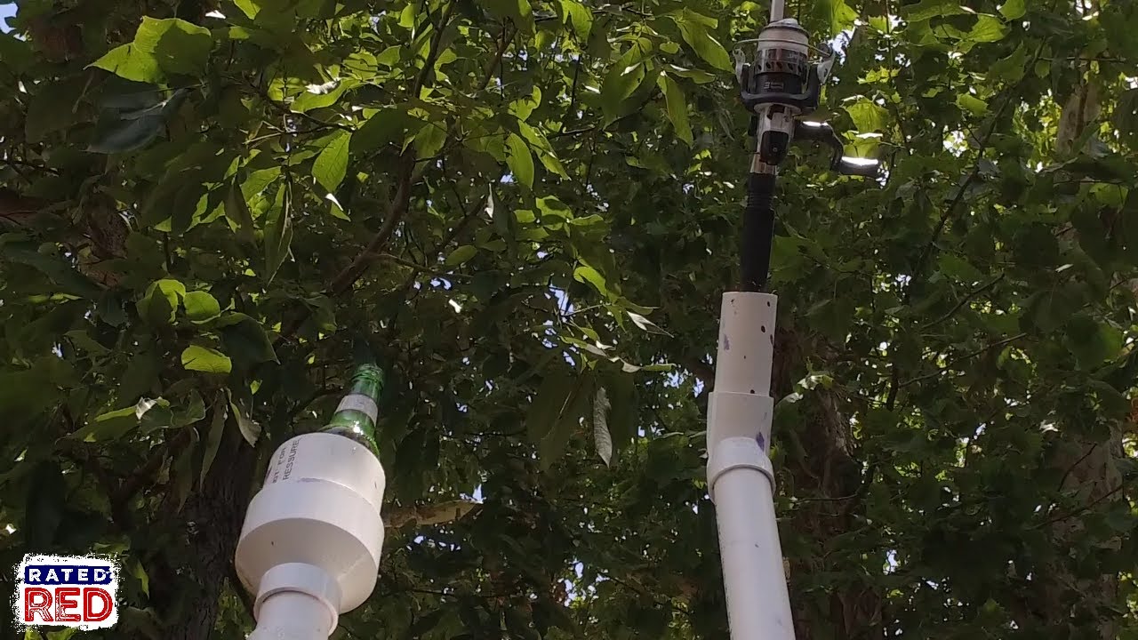 How to Make a PVC Beer and Fishing Rod Holder - YouTube