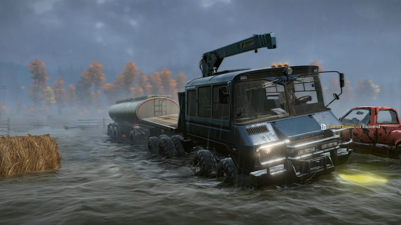 Epic Fuel Haul with KRS 58 "BANDIT" - SnowRunner | GP-Game - YouTube