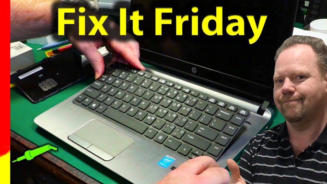 🔴 #617 HP ProBook 430 G2 Repair - How To Fix Liquid Damage - YouTube