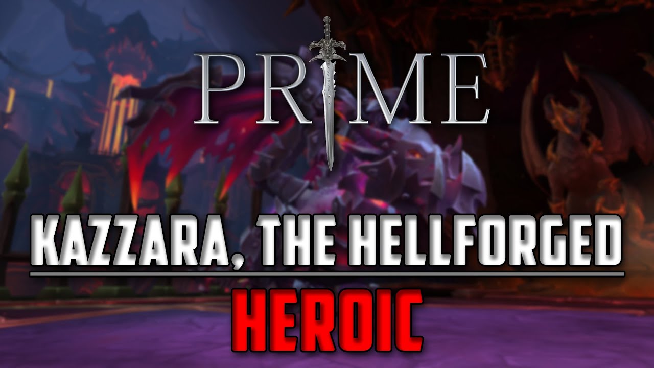 Prime VS. Kazzara, the Hellforged Heroic - YouTube