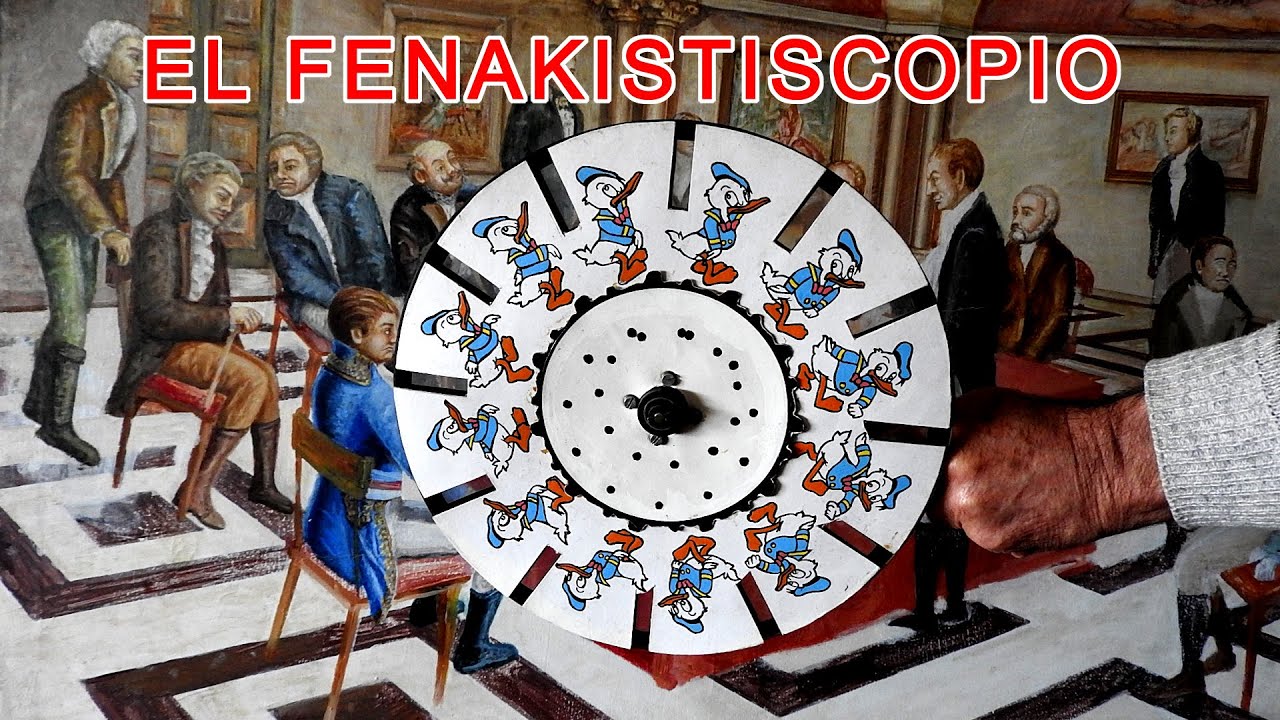 "Fenakistiscopio" El "Fenaquistiscopio" "rueda fantástica" "animación ...