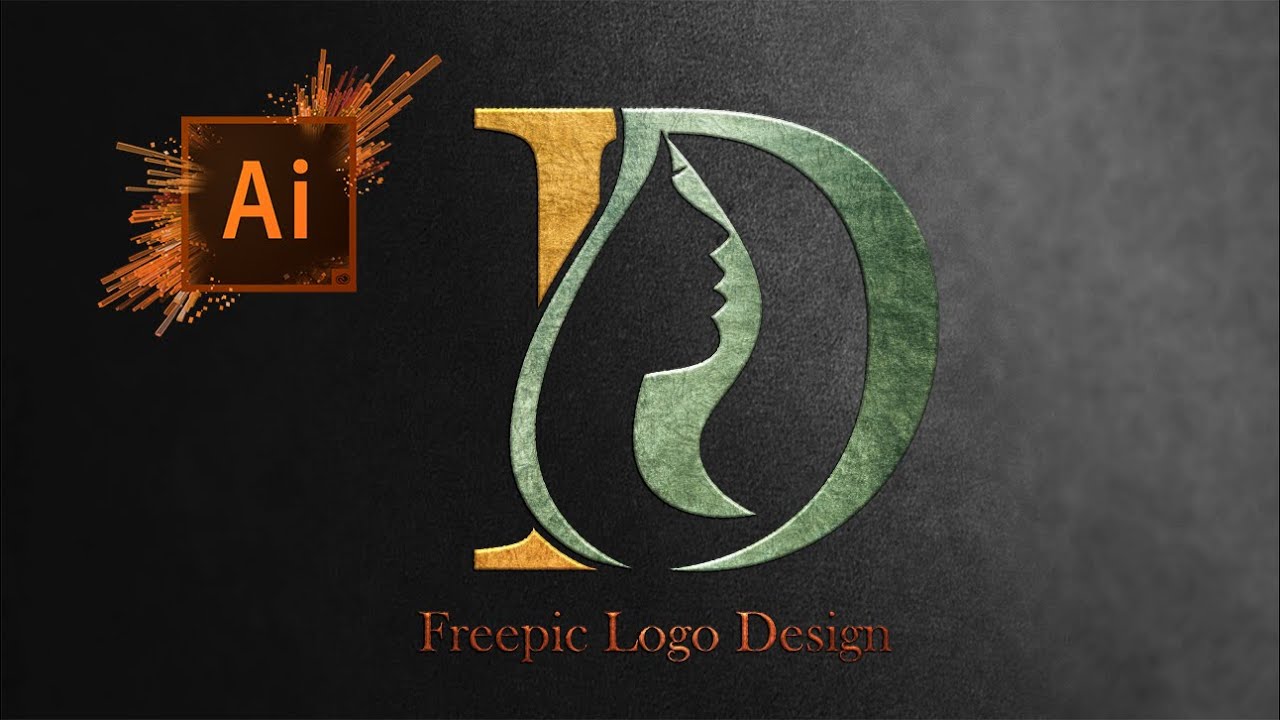 fashion logo design adobe illustrator || how to create fashion logo in ...