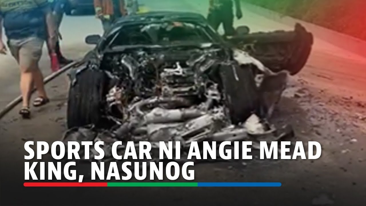 Sports car ni Angie Mead King, nasunog sa SLEX | ABS-CBN News - YouTube