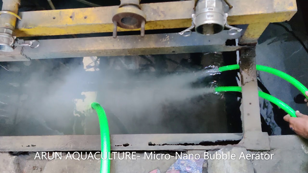 micro Nano bubble aerator - YouTube