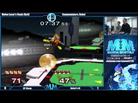 MMse4 [LF] CP Clean (Fox) vs Rebel (Falcon) SSBM