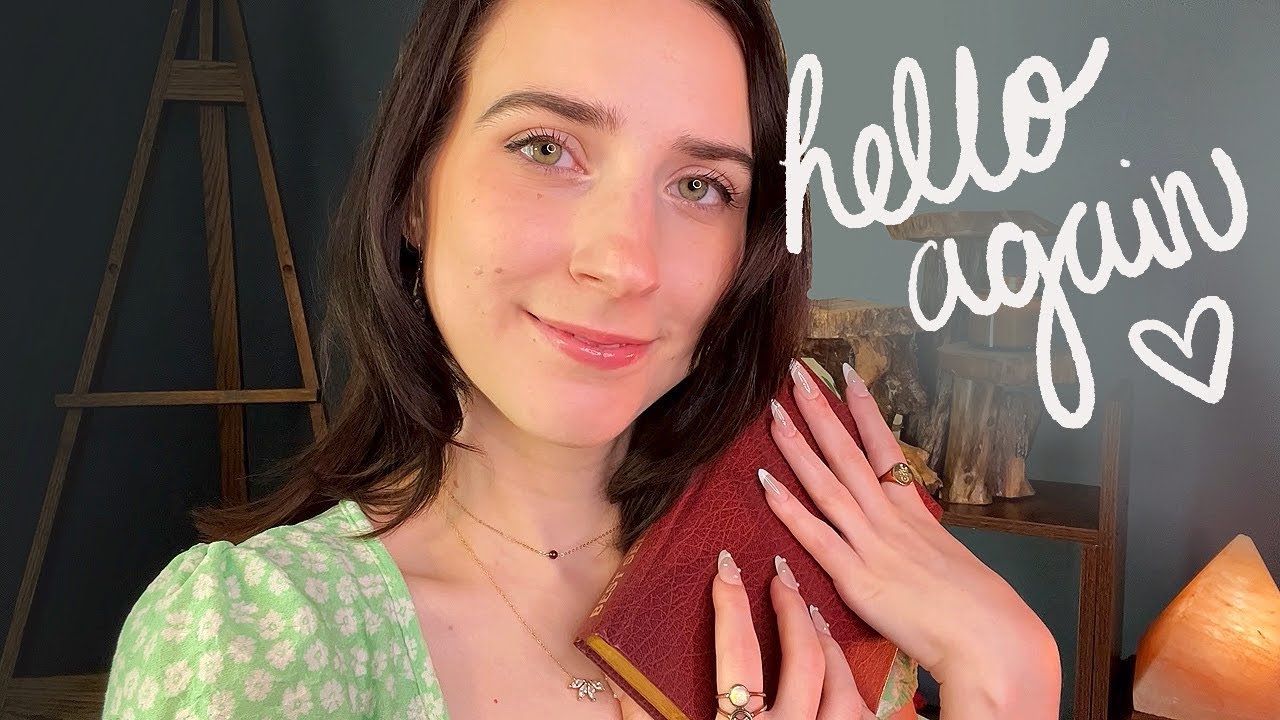 ASMR Gentle Tapping and Chatting 💕 Hello Again! - YouTube