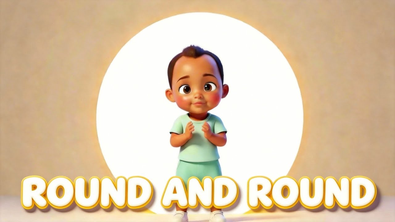 Round and Round – The Circle Song for Toddlers | Learn Shapes with ...
