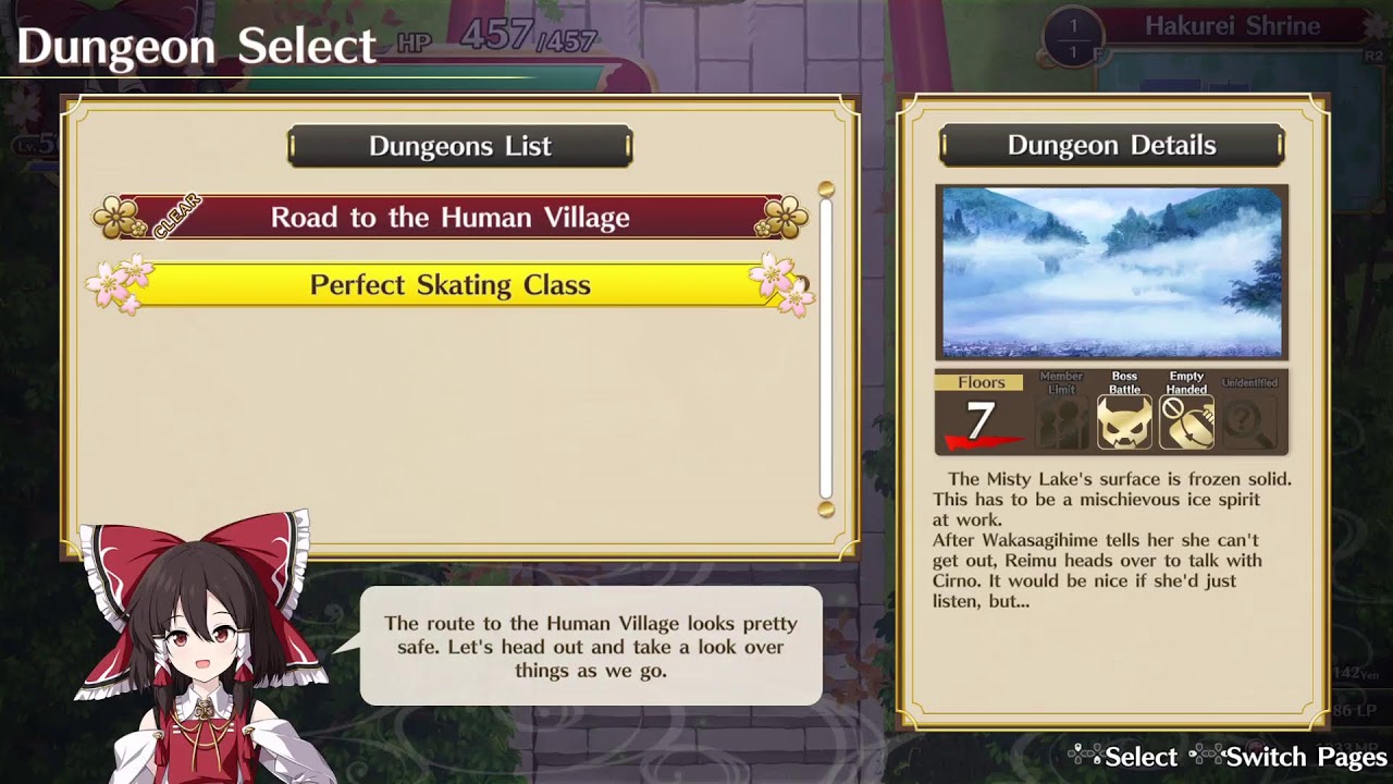 Continuing the story for Touhou Genso Wanderer Foresight! 500 Yt Sub ...