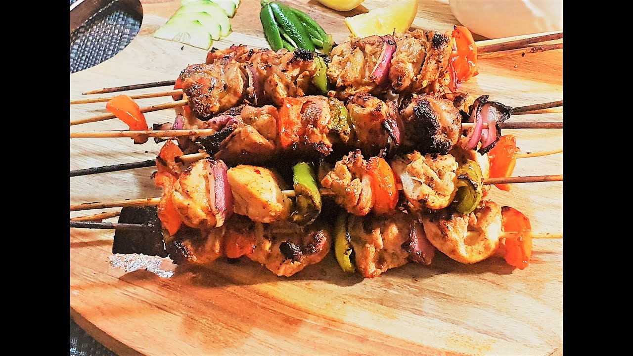 Chicken Tikka Skewers | Chicken tikka recipe | The Recipe Diary - YouTube