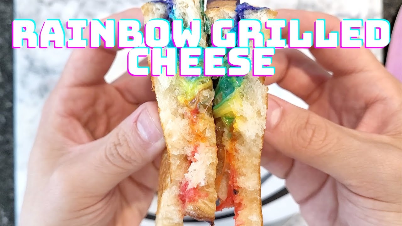 Rainbow Grilled Cheese | Pride Month Munchies! - YouTube