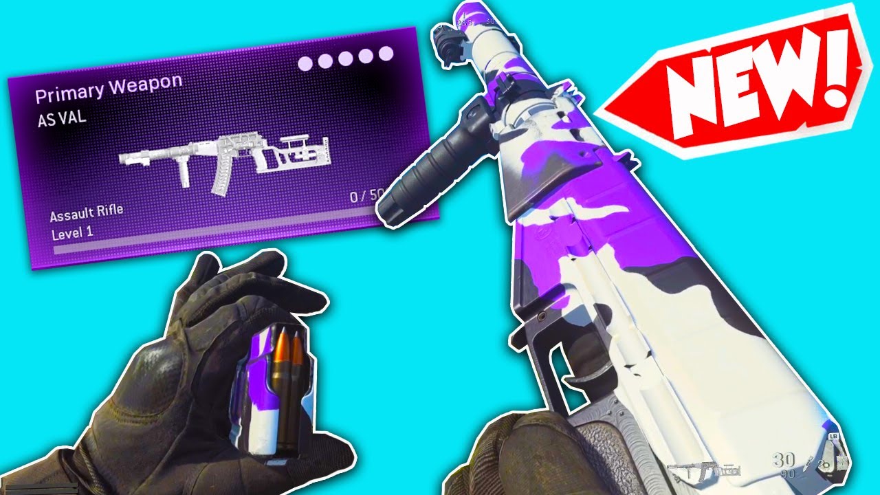 THE *NEW* AS VAL ASSUALT RIFLE in MODERN WARFARE! BEST AS VAL CLASS ...