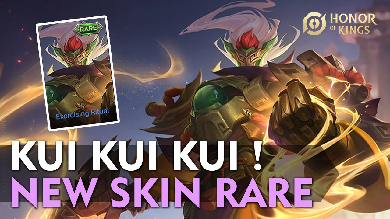 MANCING MANIA! Skin RARE "Exorcising Ritual" Kui - Honor of Kings - YouTube