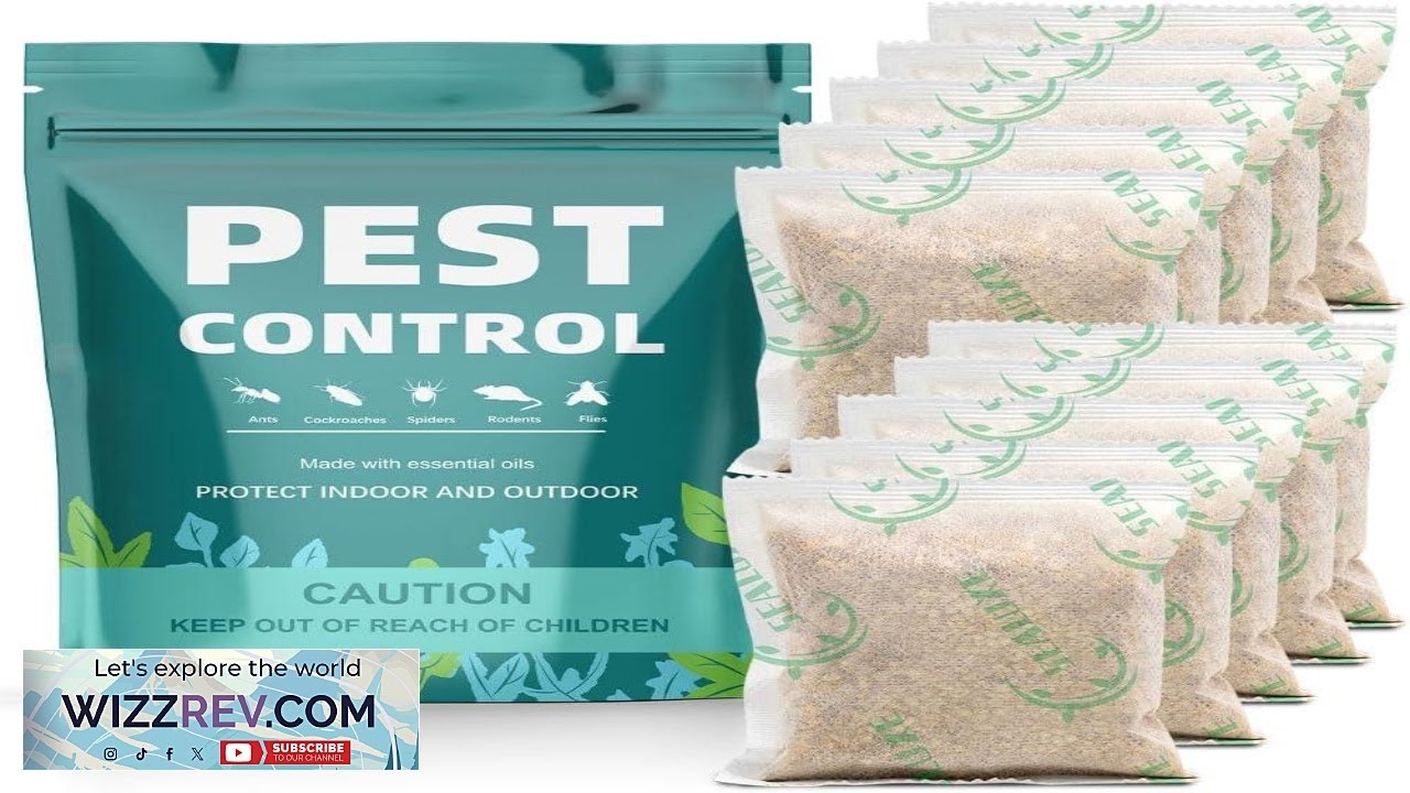 Pest Control Pouches Indoor Mice Repellent Repel ...