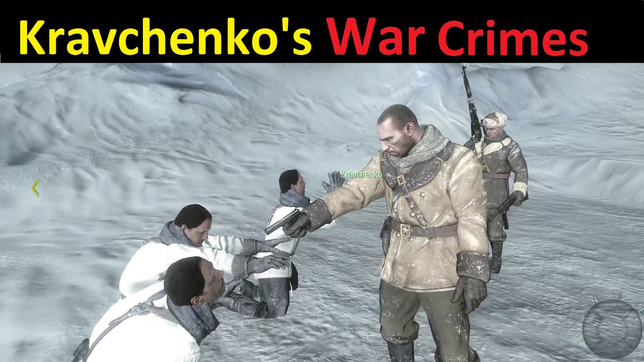 Call of Duty Black Ops Kravchenko's War Crimes. COD Black Ops 2010 ...
