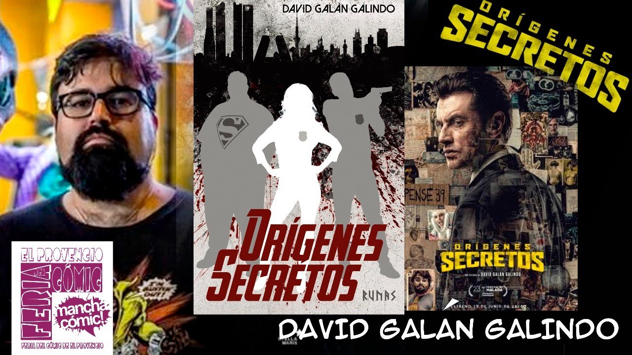FERIA DEL CÓMIC DE EL PROVENCIO | «ORÍGENES SECRETOS» con David Galán ...