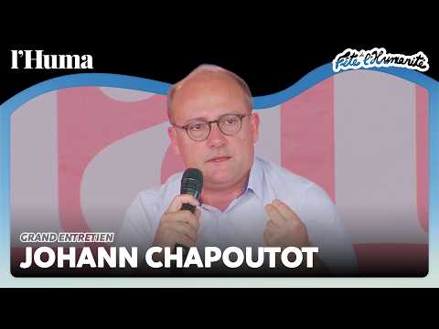 Grand entretien avec Johann Chapoutot – Fête de l'Humanité 2026
