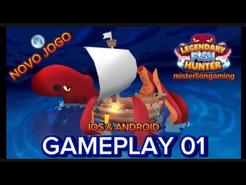 NOVO 💥 LEGENDARY FISH HUNTER GAMEPLAY | COMO JOGAR LEGENDARY FISH ...