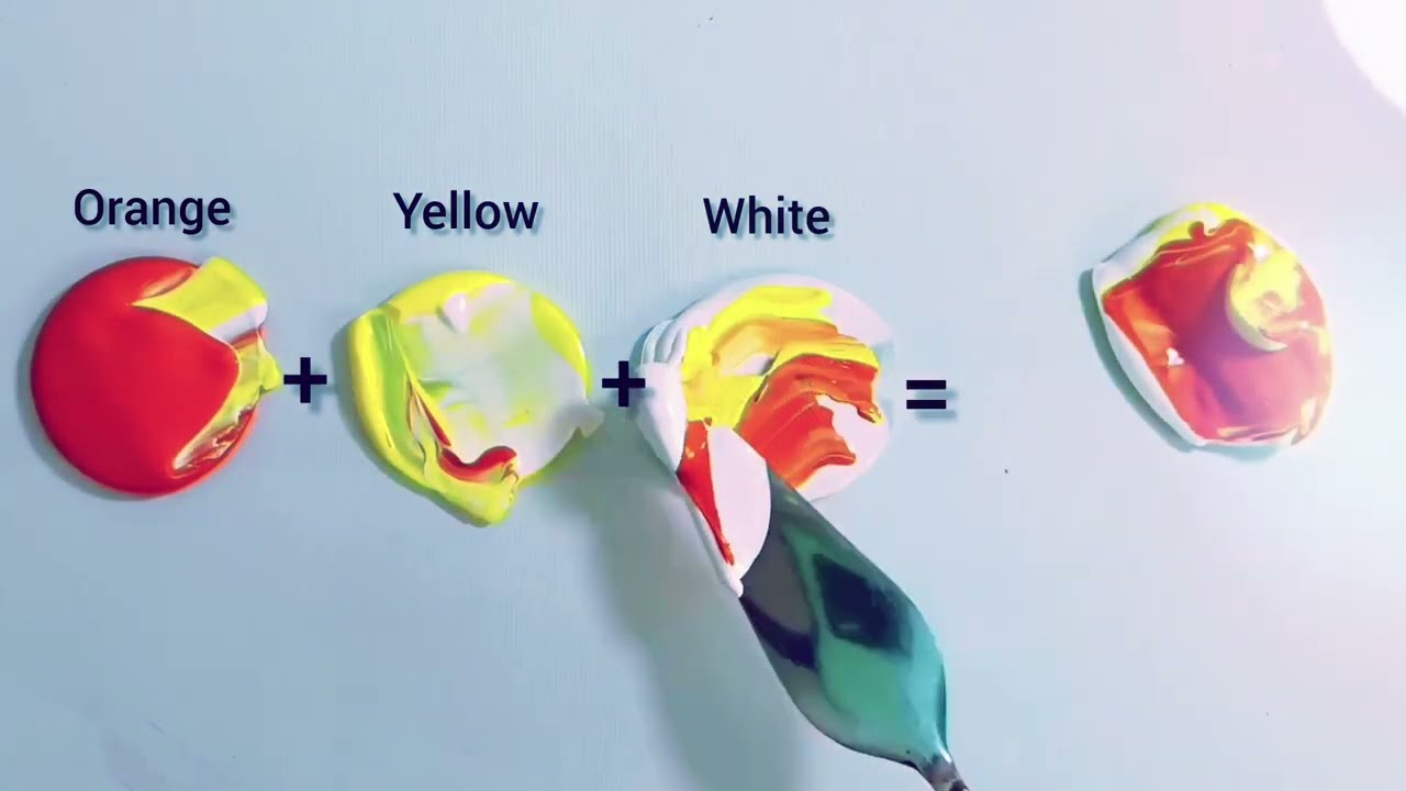 Guess the final color 🎨 | Satisfying video | Art video | Color mixing ...