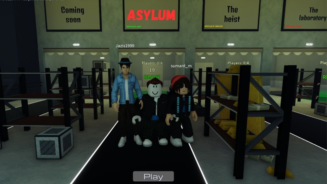 Roblox Escape Room ⏳ Asylum Map Walkthrough - YouTube