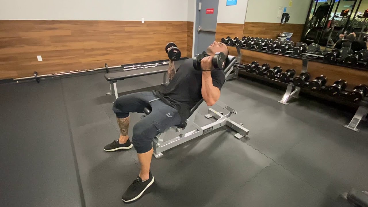Rosca Banco Inclinado 45 graus - YouTube