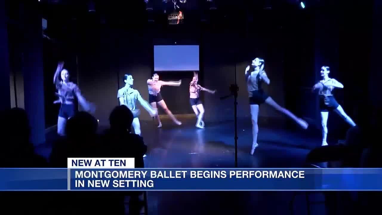 Montgomery Ballet begins performance in new setting - YouTube