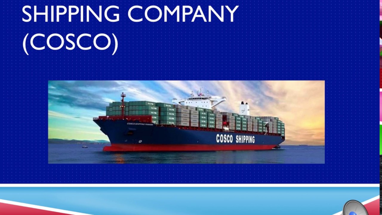 Commercial Ship Management Presentation - COSCO Shipping Line. - YouTube