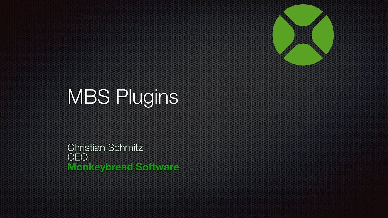 XDC 2020 MBS Plugins Presentation - YouTube