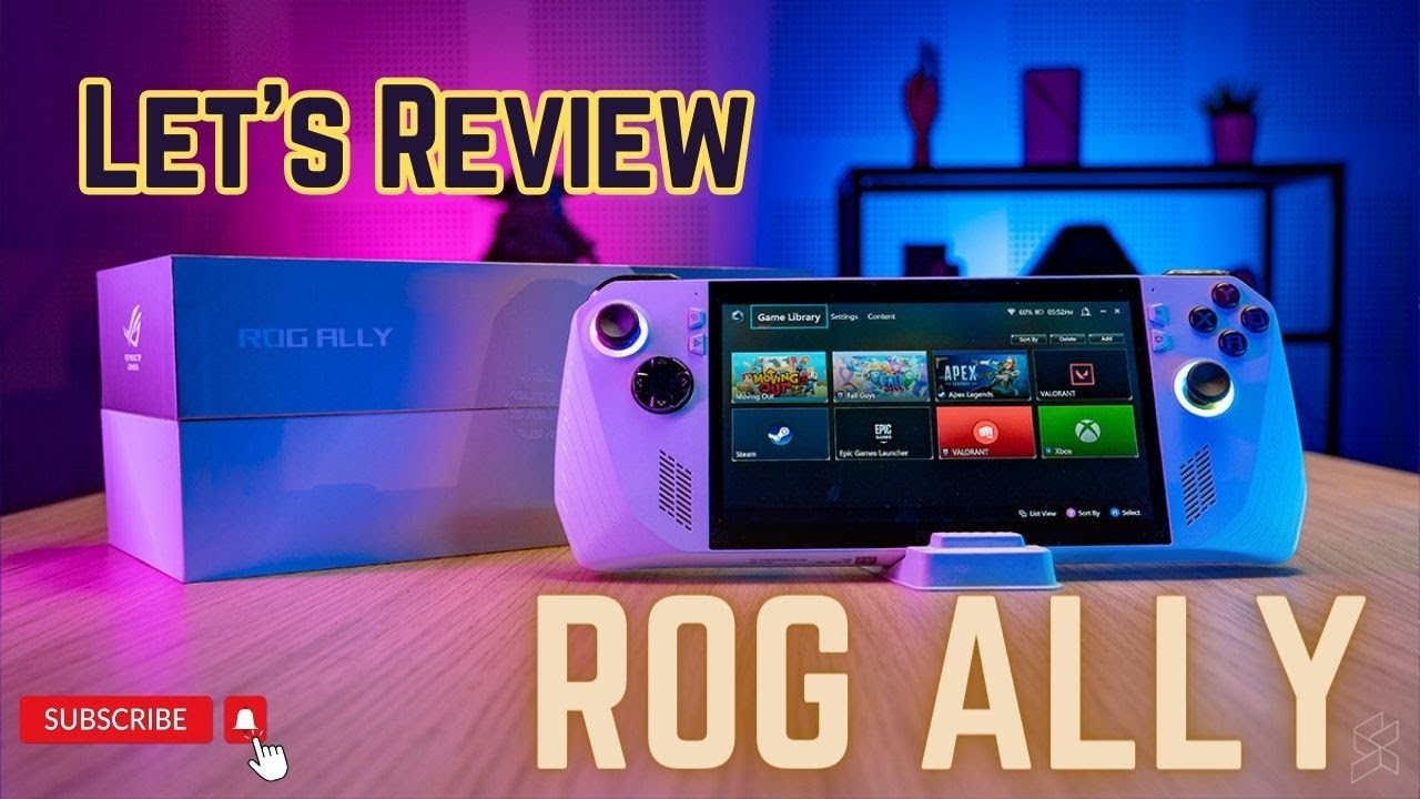 ASUS ROG ALLY! FULL REVIEW! $699 - YouTube