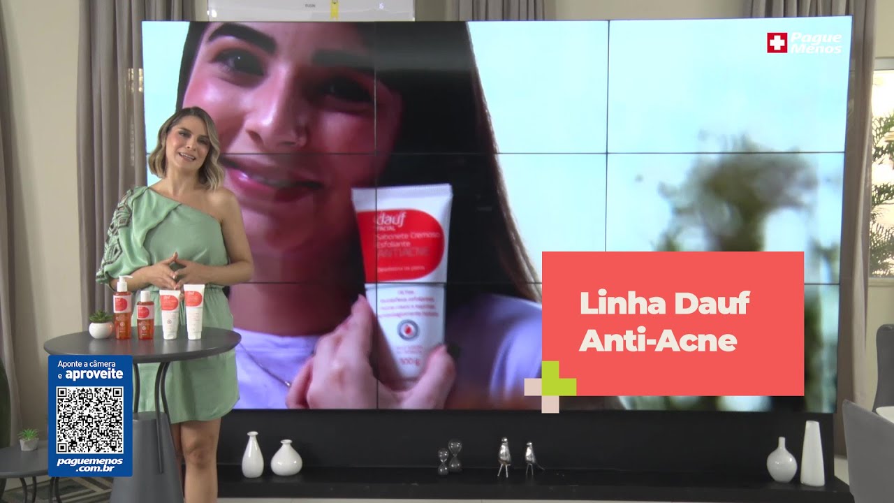 LINHA DAUF ANTI-ACNE - YouTube