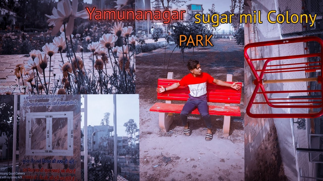 Yamunanagar sugar mill Colony Park - YouTube