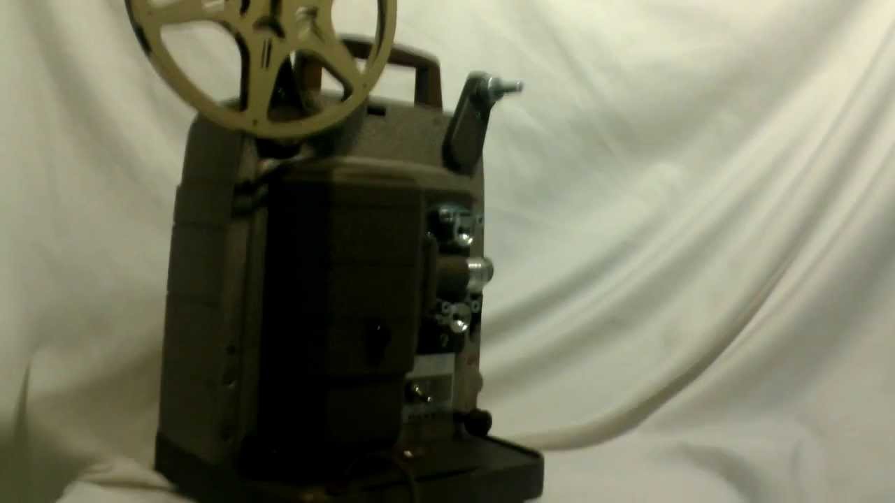 Test of Bell & Howell Model 253 AX 8mm Movie Projector - YouTube