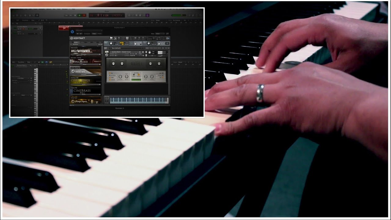 "El Milagro" - Marcos Vidal (Scarbee Mark I DEMO) - YouTube
