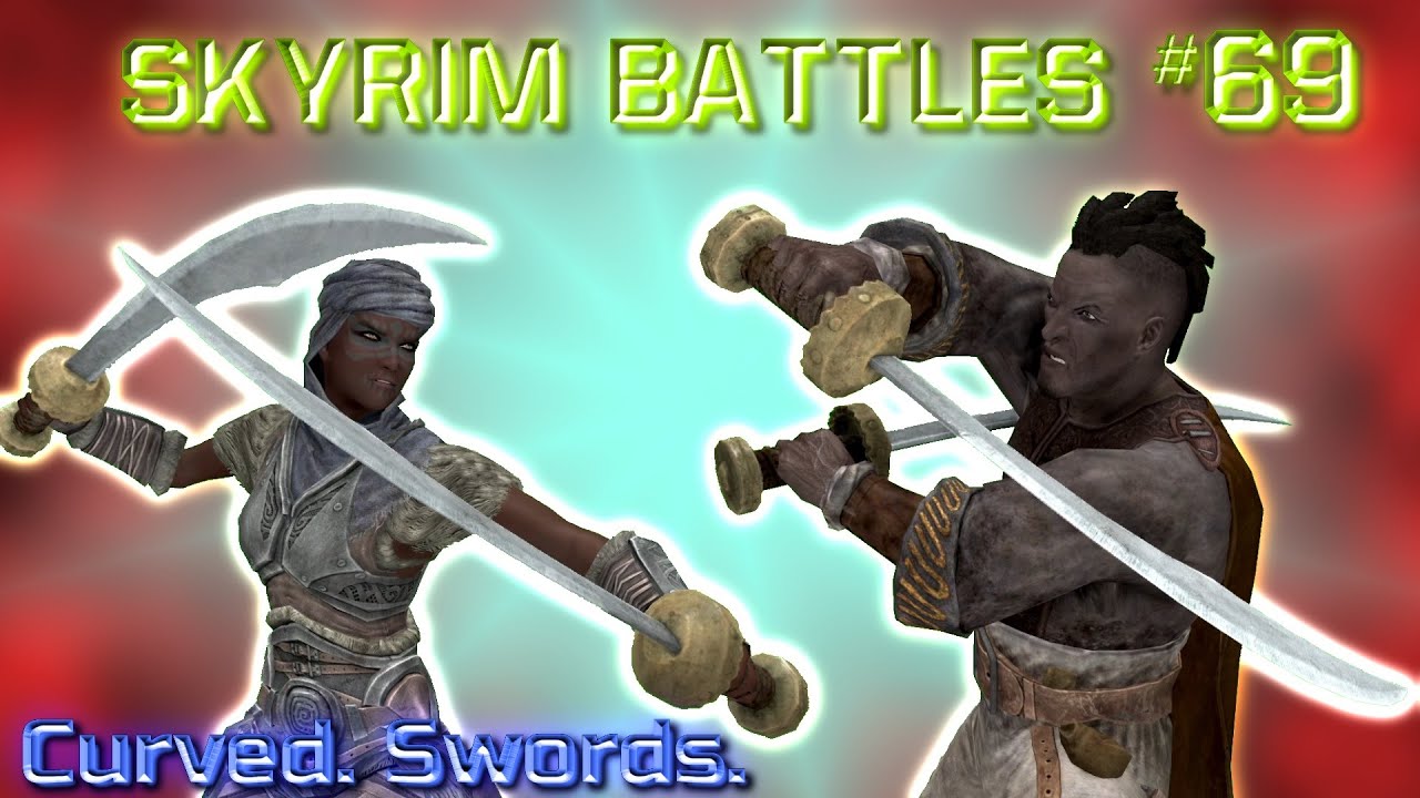 Skyrim Battles - Rayya vs. Lydia, Mjoll, Ralis, Frea, and more - YouTube